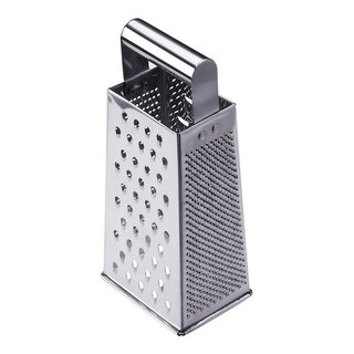 Progressive International Deluxe Grater, Stainless Steel, 9-3/8 ...