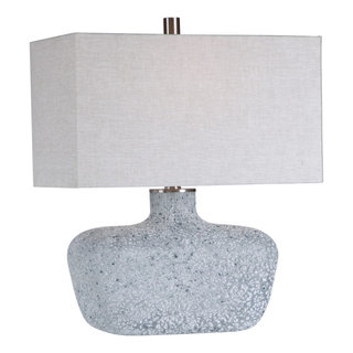 Uttermost Matisse Textured Glass Table Lamp - Transitional - Table ...