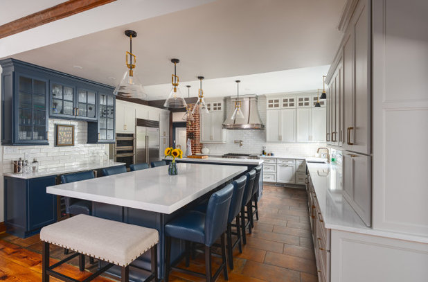 6 New Kitchens With Clever Island Seating Ideas