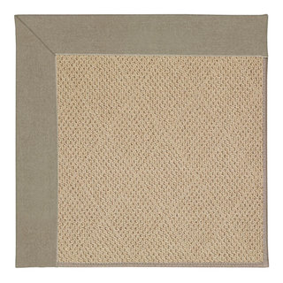 Zoe-Cane Wicker Machine Tufted Rectangle Rug, Buff, 9' x12' Rectangle ...