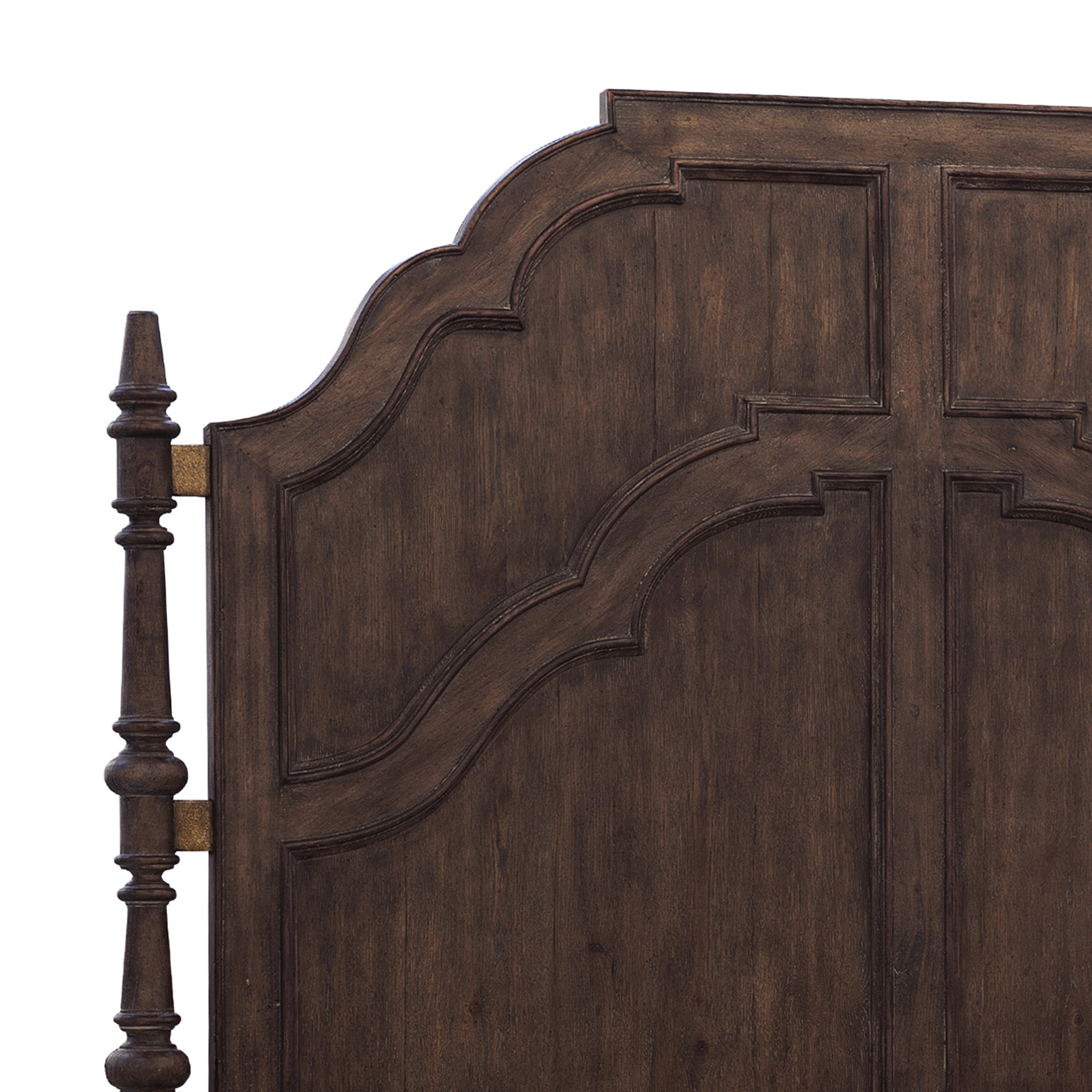 Revival Row King Panel Bed - Traditional - Platform Beds - by Pulaski ...