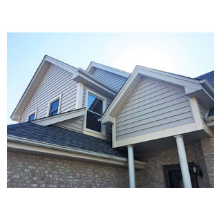 Alside insulated "Prodigy "vinyl siding and GAF Timberline shingles ...