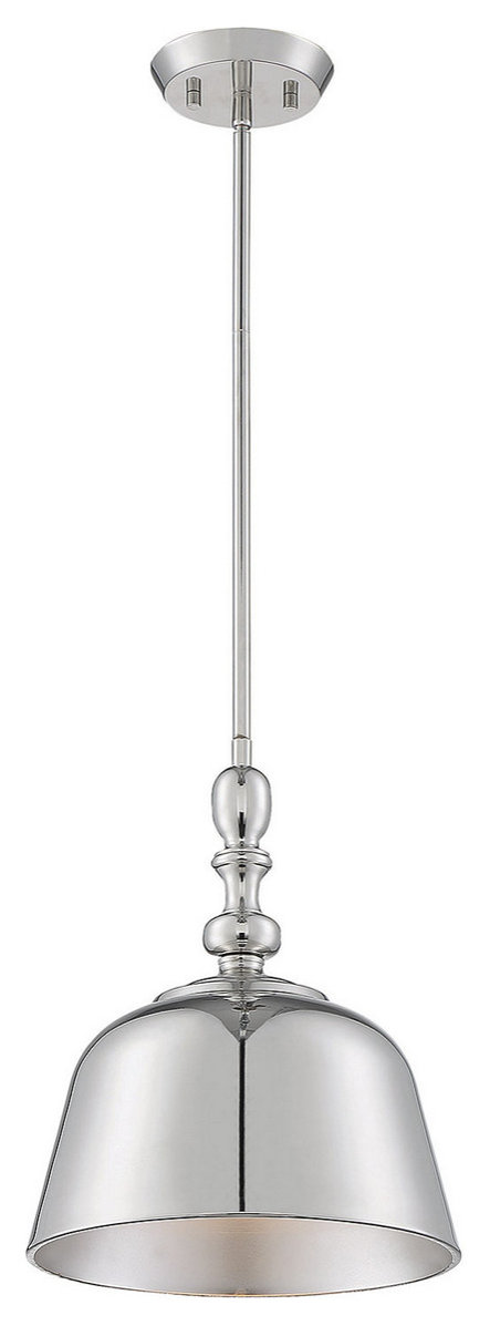 Savoy House Berg 7-3751-1-109 One Light Pendant, Polished Nickel ...