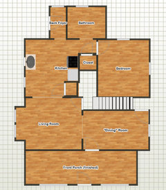 Layout help please? 11x12 kitchen with traffic issues