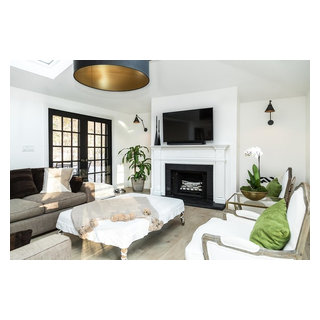 Understated Glam - Transitional - Family Room - Chicago - by Silver ...