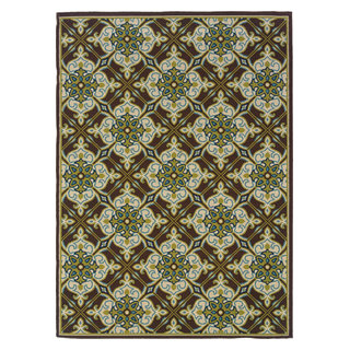 Oriental Weavers Sphynx Caspian 1005D Area Rugs, 7'10 Round ...