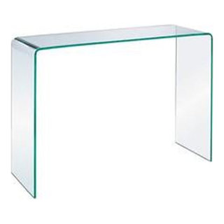 Modern Roc Waterfall Console 36", 36x8x31 - Contemporary - Console ...