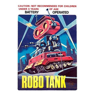Robo Tank, 20" x 30" - Contemporary - Prints And Posters - by ...