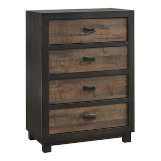Picket House Furnishings Harrison 4-Drawer Chest - Rustic - Dressers ...