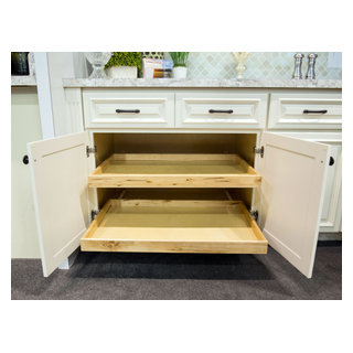 Standard Kitchen - Slide Out Drawers - Traditional - Kitchen - New York ...
