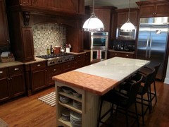 Quartz to Butcher Block Transition