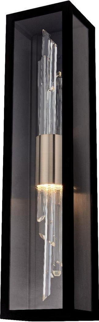 Luxury Champagne Gold Outdoor Wall Light - Transitional - Outdoor Wall ...