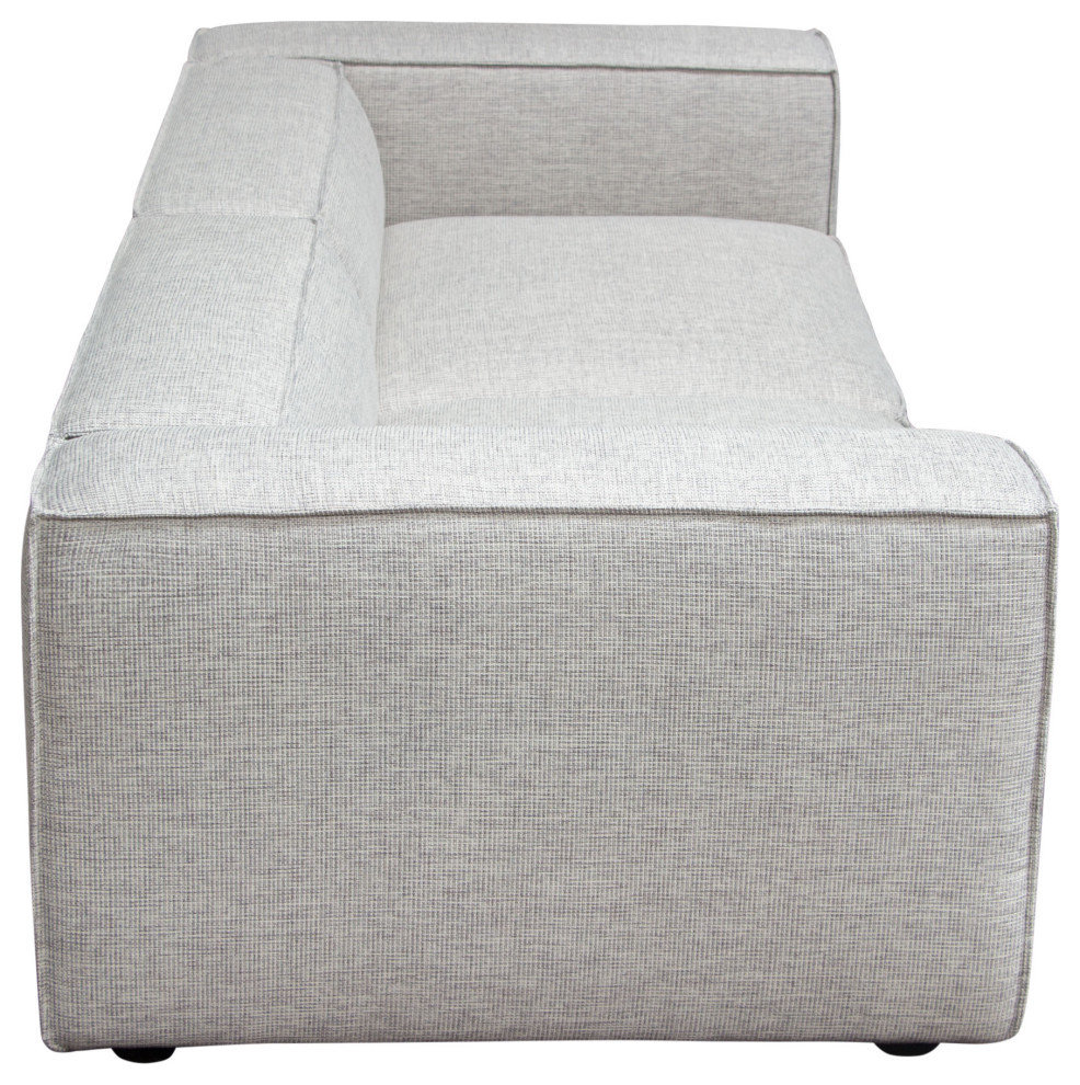 Vice 2PC Modular Sofa, Barley Fabric by Diamond Sofa - Transitional - Sofas - by Morning Design ...