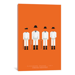 "A Clockwork Orange" by Fred Birchal, Canvas Print, 18x12x1.5 ...