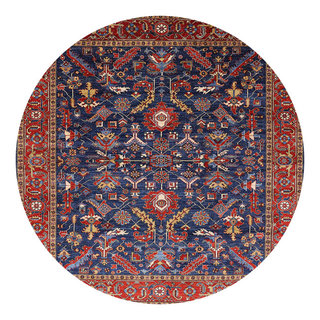 Ahgly Company Indoor Rectangle Mid-Century Modern Area Rugs, 5' x 7', 6 ...