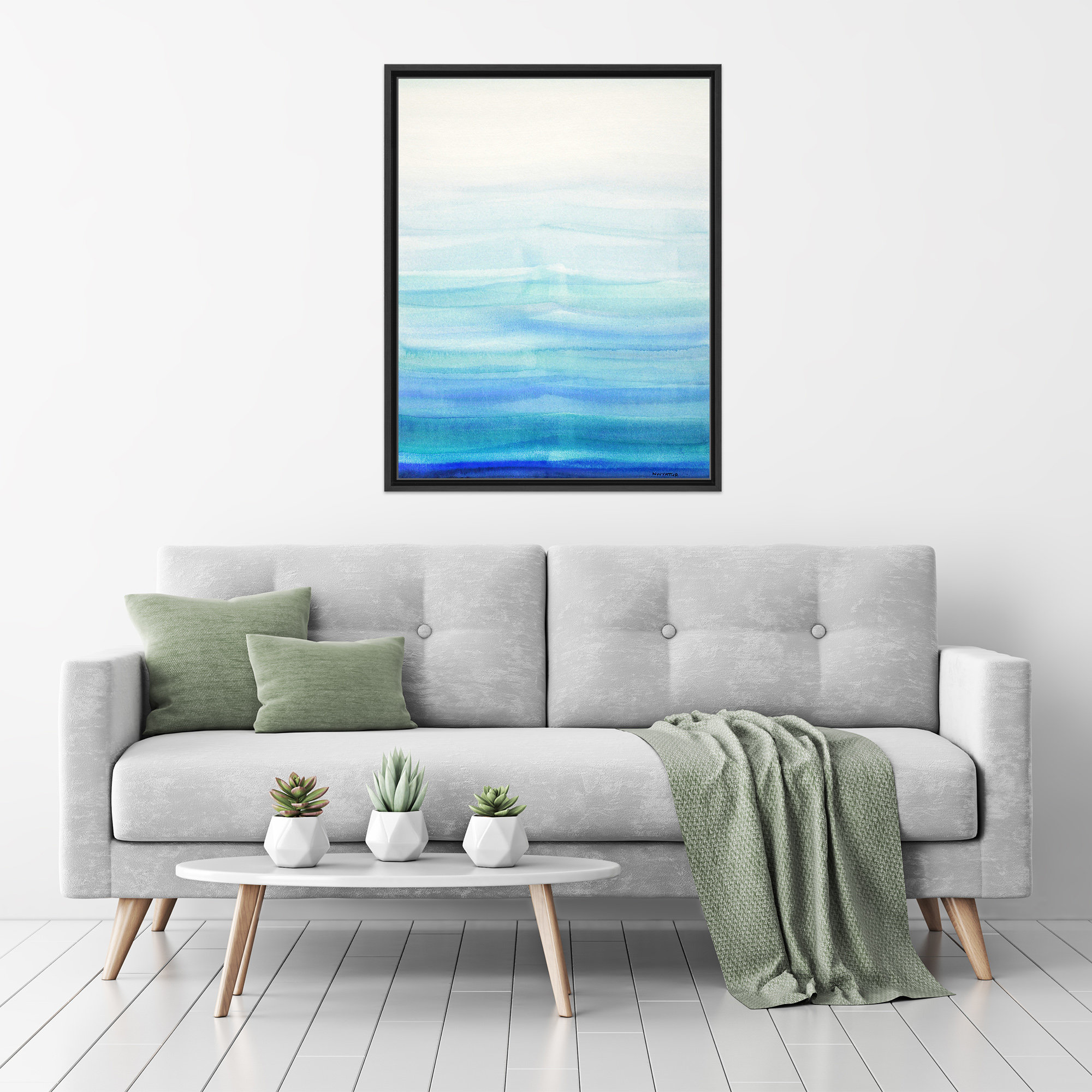 Soothing Calm Framed Canvas Wall Art by Norman Wyatt Jr., 30"x40 ...