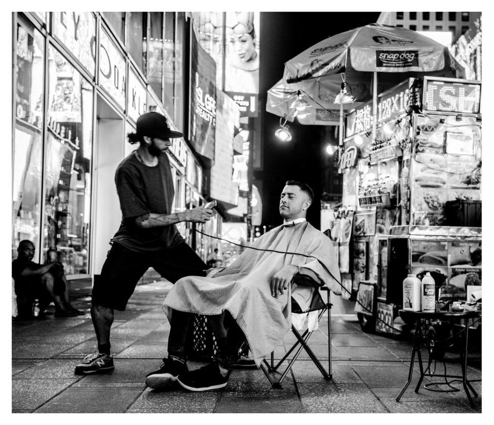 "Manhattan Street Cut" Digital Paper Print by Hans ML Spiegel, 18"x16 ...