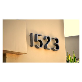Modern Address Design - Inspiration - Modern - Orange County - by ...