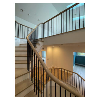 100_Hexagonal Floating-Staircase, Bethesda MD 20817 - Transitional ...