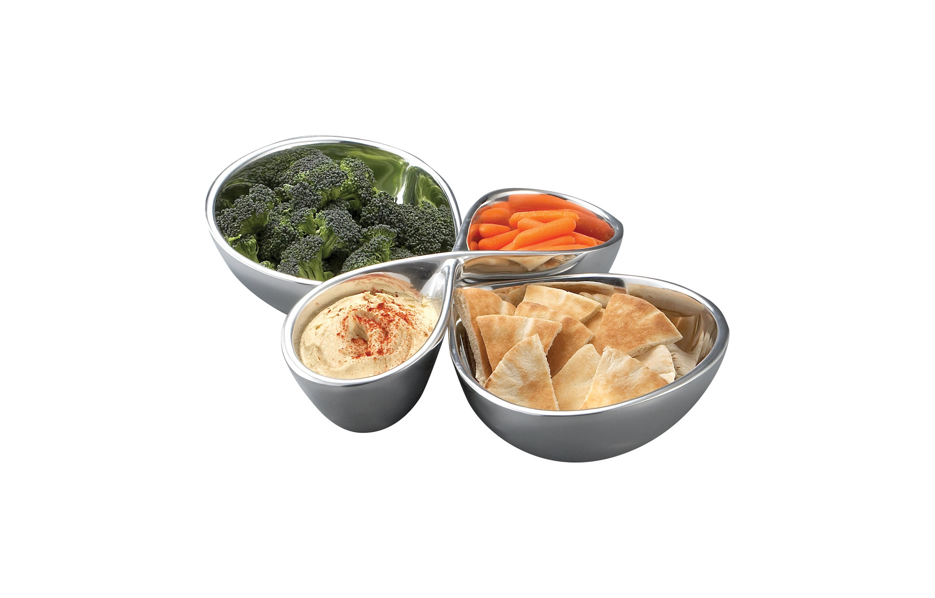 Nambé Infinity 2-Piece Server - Contemporary - Chip And Dip Sets - by ...
