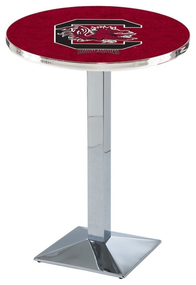 South Carolina Pub Table, 36"x42", 36"x42" - Contemporary - Indoor Pub ...