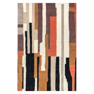 Prabal Gurung x RugsUSA Dumbo Abstract Wool Rug, 9'x12' - Contemporary ...