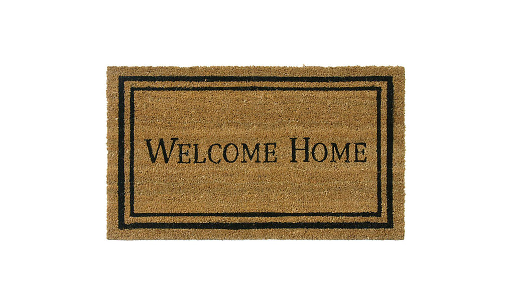 Contemporary Welcome Home Mats, 18"x30" - Contemporary - Doormats - by ...