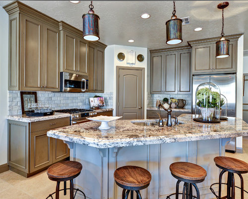 Diagonal Island | Houzz