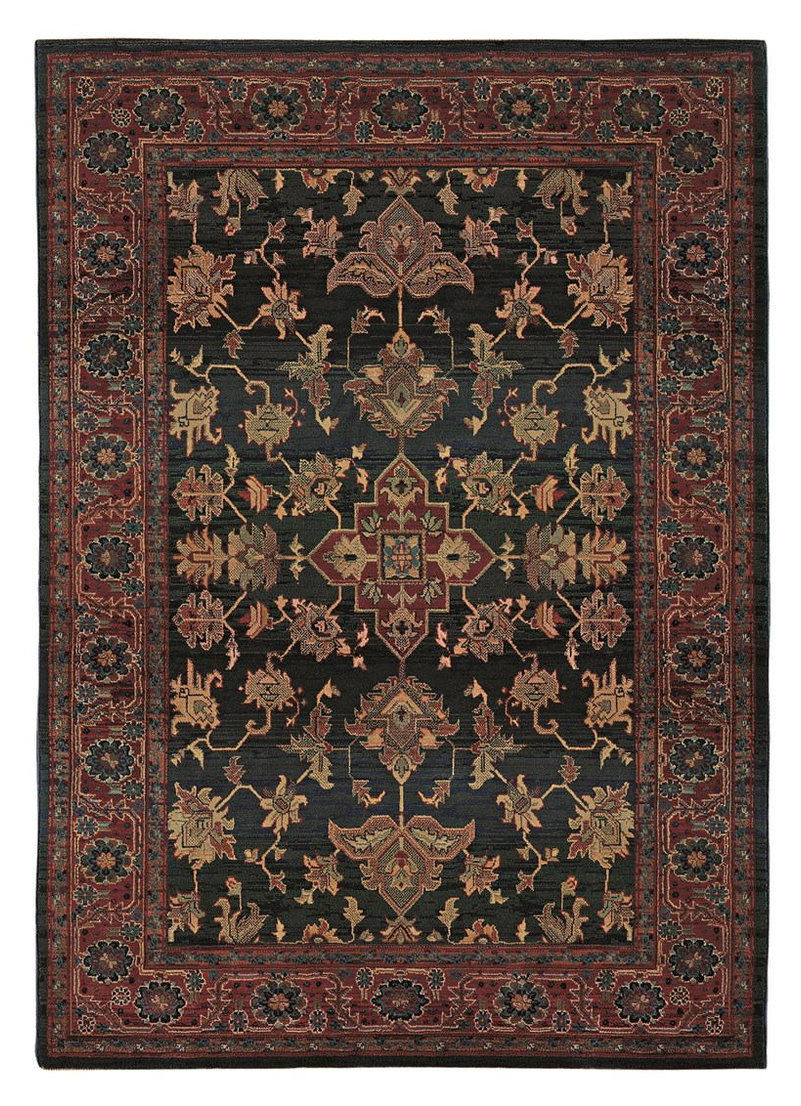 Oriental Weavers Sphinx Kharma Enchantment 836F Dark Blue Rug, 2' X 3 ...
