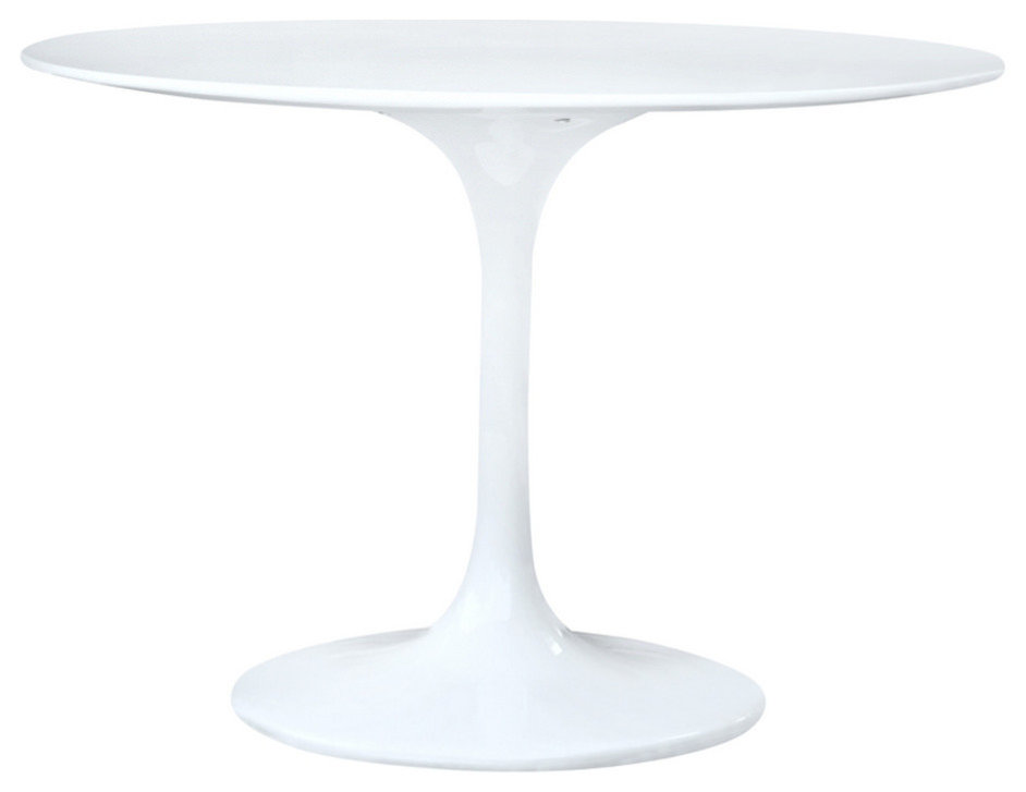 Rose Fiberglass Table, 36", 48" - Midcentury - Dining Tables - by ...