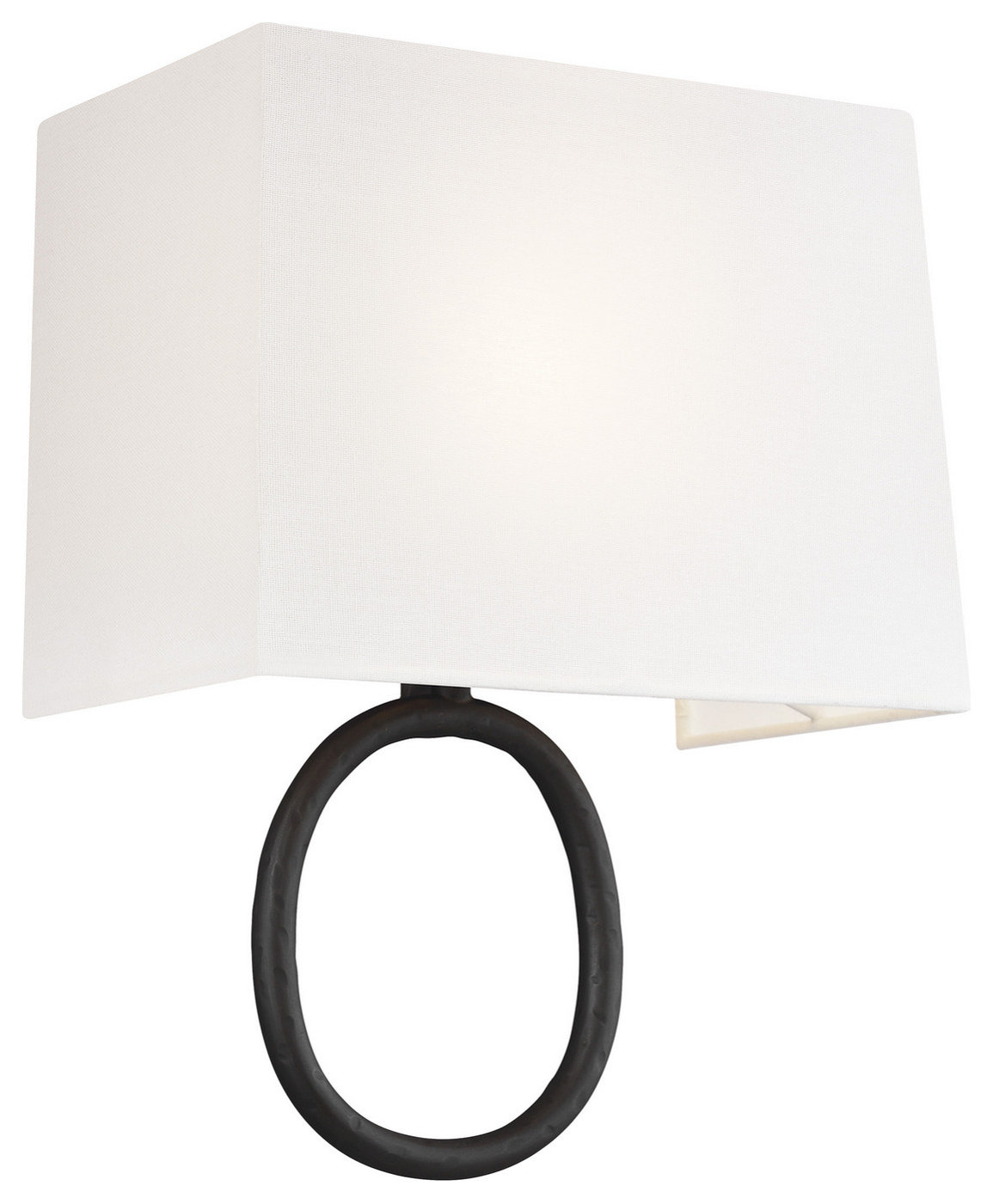 Feiss EW1021AI One Light Wall Sconce Indo Aged Iron - Transitional ...