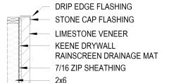 Drip Edge Flashing at Stone Veneer without Fascia | Houzz Forum