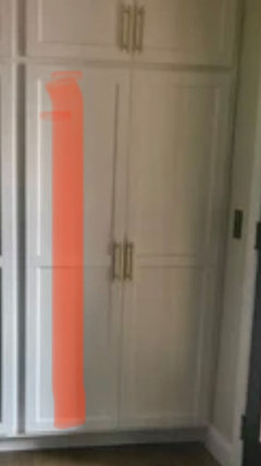 The perfect height of wardrobe handle