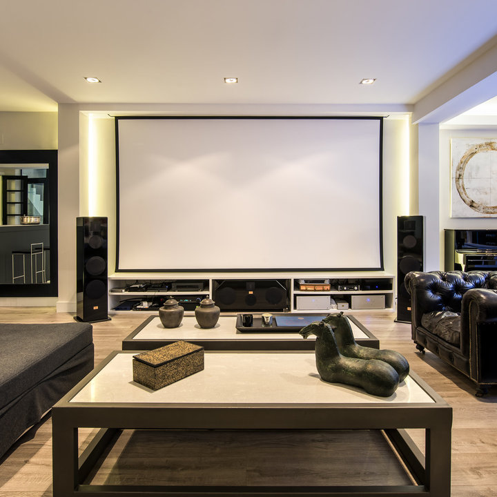 Fotos de cines en casa | Diseños de cines en casa - Octubre 2025 | Houzz