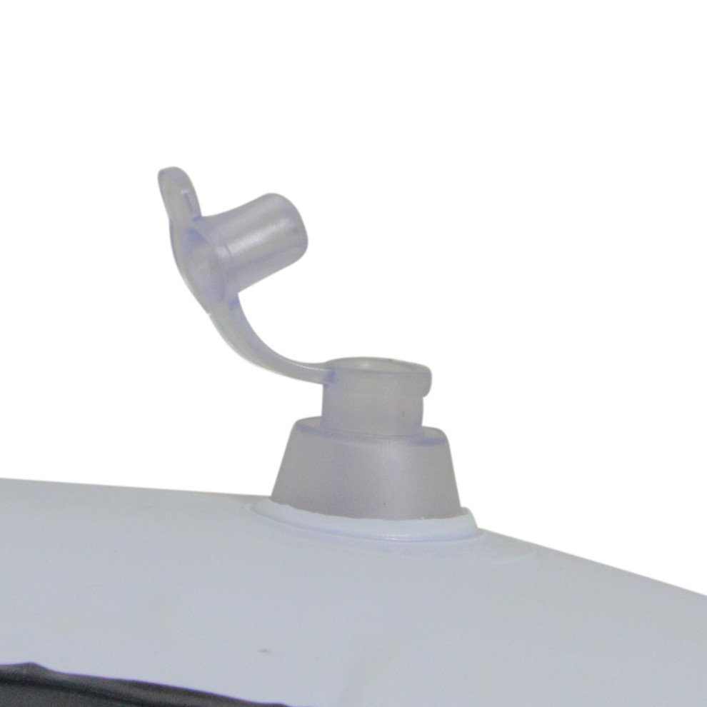 10" Inflatable Black and White Orca Whale Squirter Swimming Pool Float ...