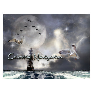 Celestial Navigation, 12"x16" - Beach Style - Prints And Posters - by ...