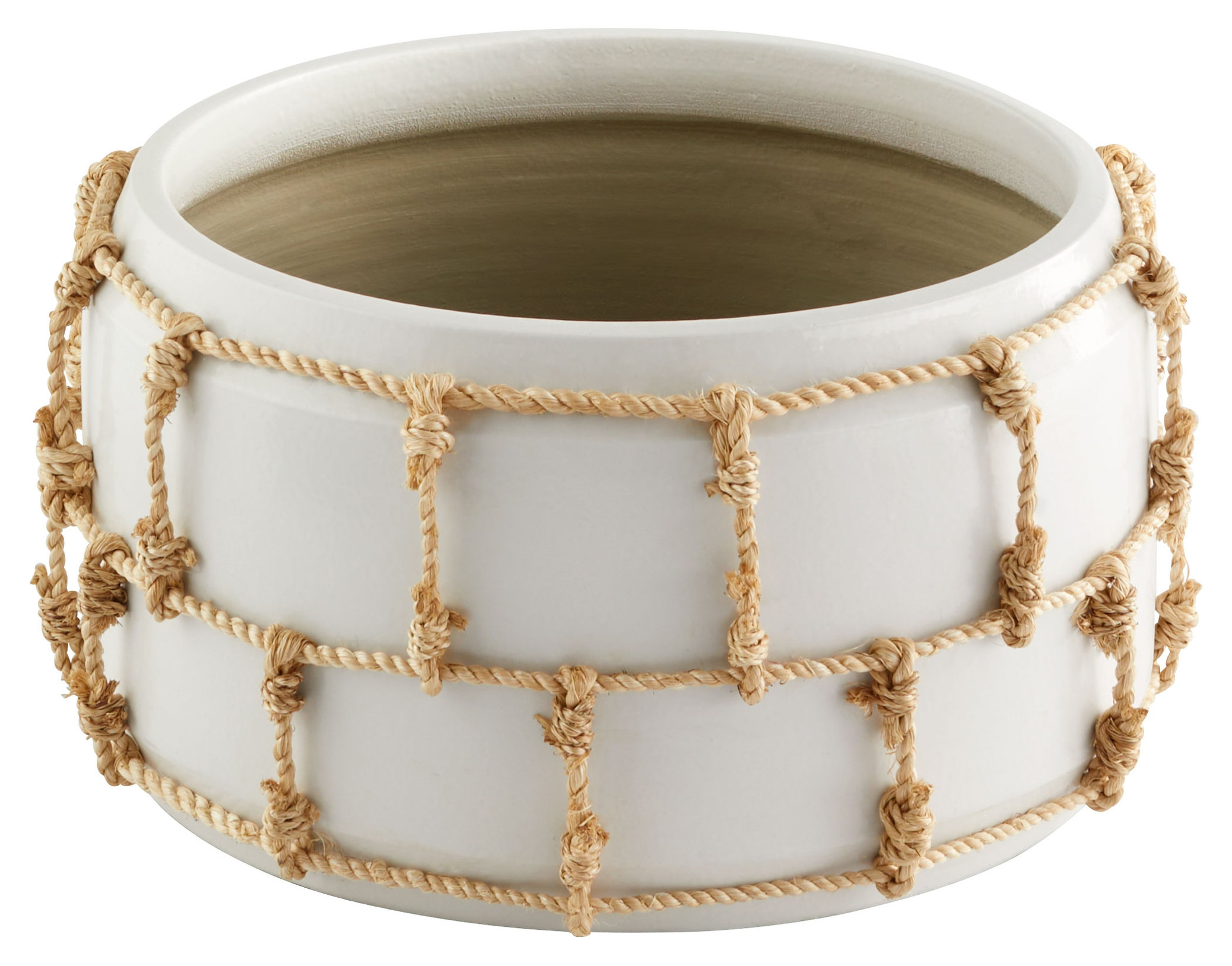 Antrea Bowl, White - Beach Style - Decorative Bowls - by CYAN DESIGN ...