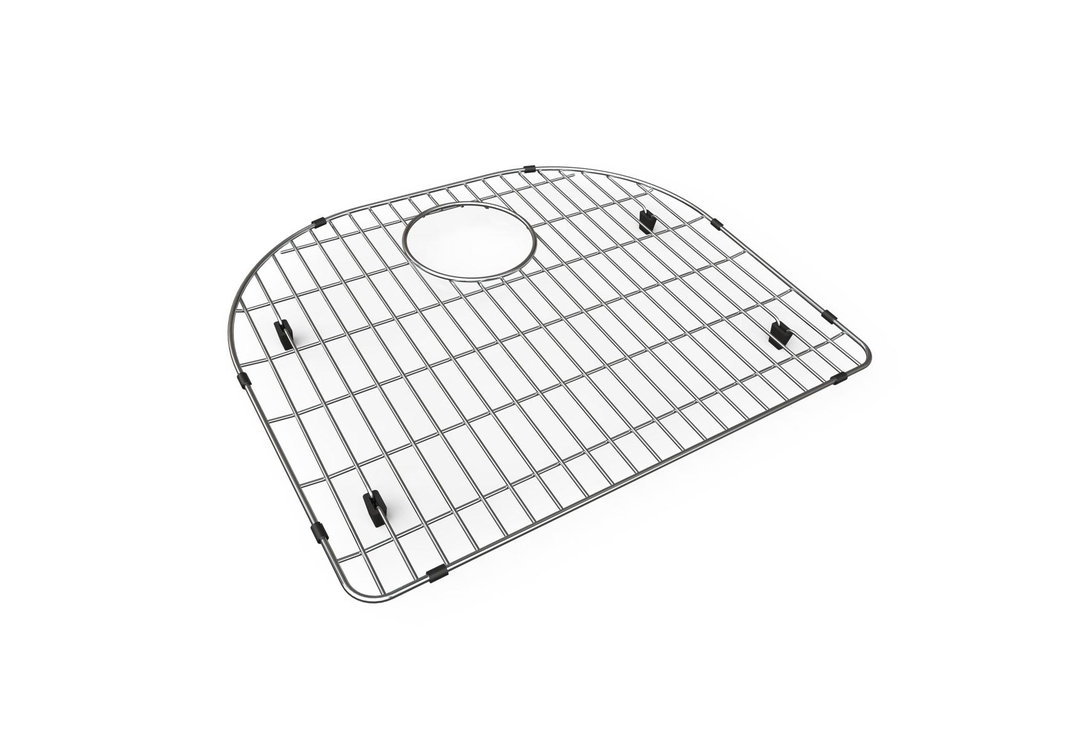 Elkay Stainless Steel Bottom Grid, Polished Stainless Steel - Kitchen ...
