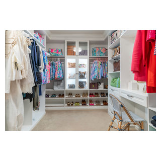Lovely His & Hers Primary Closets in Leesburg - Closet - DC Metro - by ...