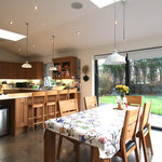 Zelda Leather Adjustable Bar Stool - Modern - Bar Stools And Counter ...