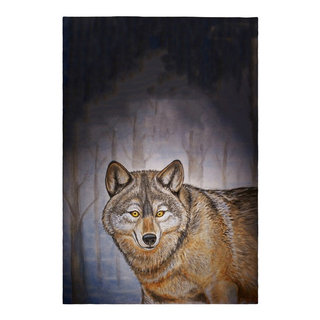 Wolf Guest Towel - Two Sets of Two (4 Total), 20 inches x 20 inches ...