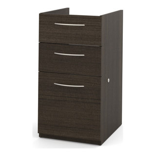 Embassy pedestal in Dark Chocolate(ready-to-assemble) - Contemporary ...