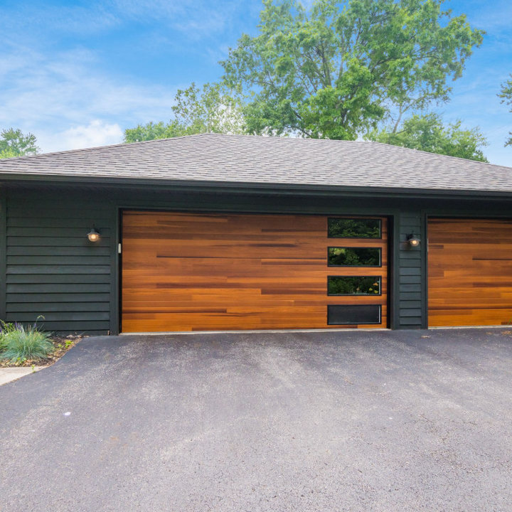 75 Mid-Century Modern Garage Ideas You'll Love - June, 2025 | Houzz