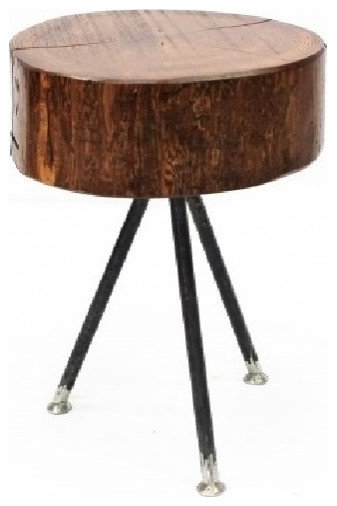 Cookie Side Table - Rustic - Side Tables And End Tables - by ...