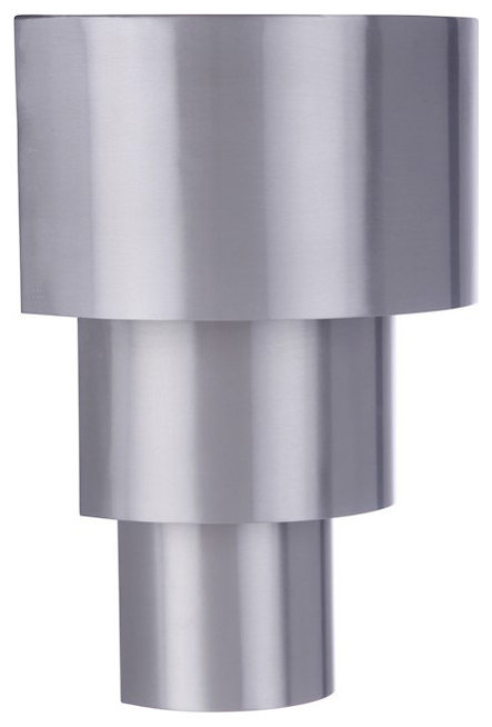 Craftmade Midtown 1-Light Medium Outdoor 3 Tier LED Wall, Aluminum ...