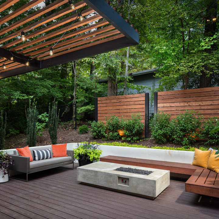 Cedar Privacy Screen - Photos & Ideas | Houzz