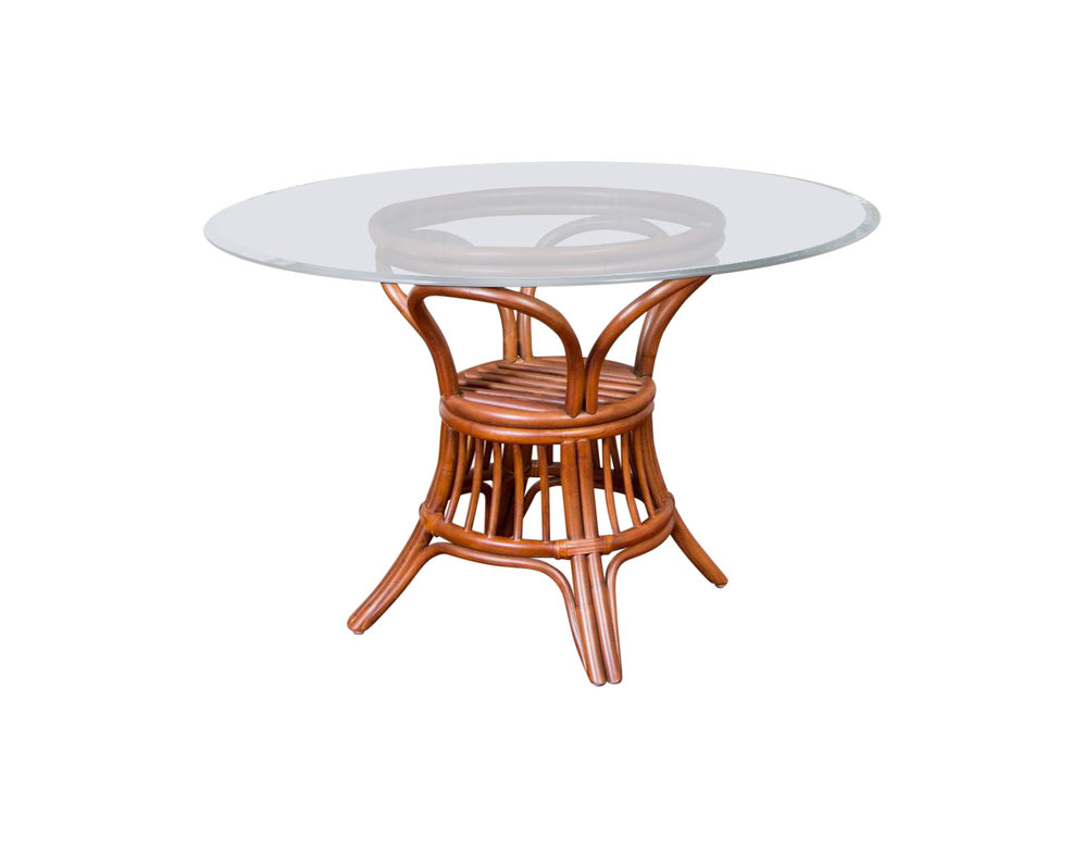 48" Universal Round Dining Table Base In Sienna - Tropical - Dining Tables - by Alexander ...