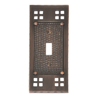 Arts And Crafts Single Switch - Craftsman - Switch Plates And Outlet ...