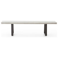 Cyrus Dining Bench - Industrial - Dining Benches - by Four Hands | Houzz