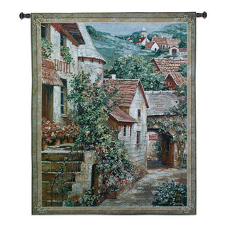 Italian Country Village I tapestry - Traditional - Tapestries - by J ...